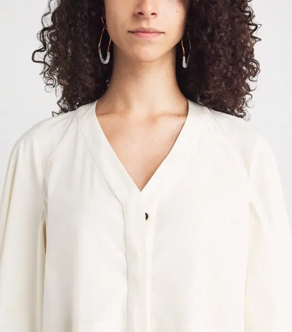 RETORI Cotton Poplin Maxi Shirt Dress