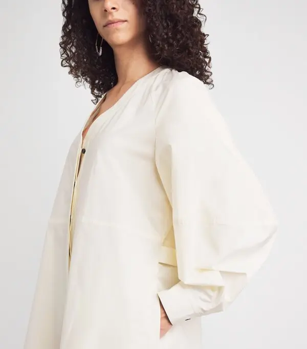 RETORI Cotton Poplin Maxi Shirt Dress