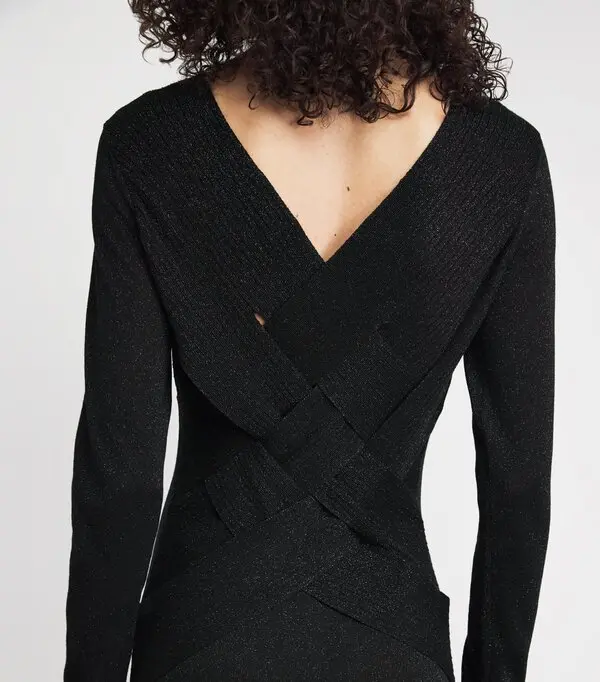 RETORI Lurex Maxi Dress