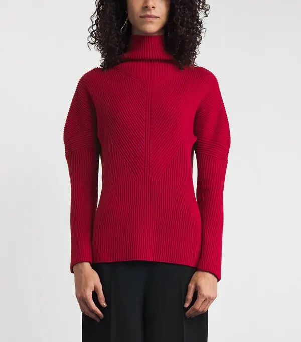 RETORI Virgin Wool Rollneck Sweater