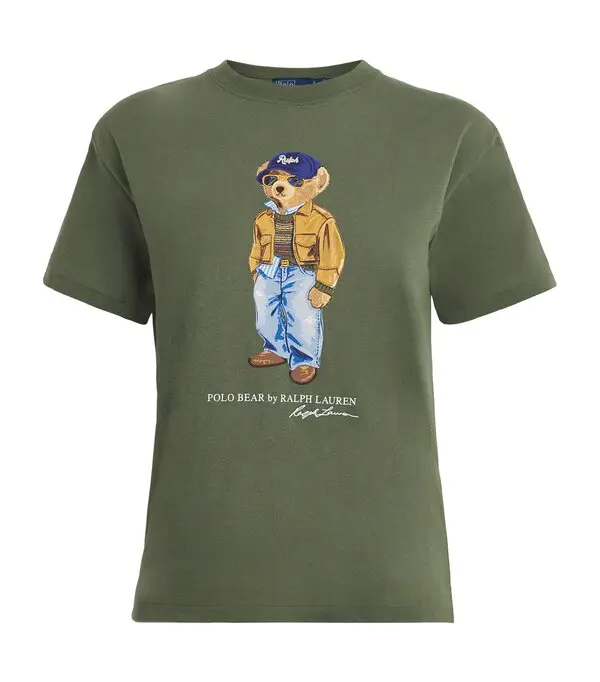 Polo Ralph Lauren Cotton Polo Bear T-shirt