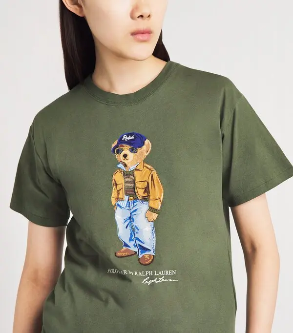 Polo Ralph Lauren Cotton Polo Bear T-shirt