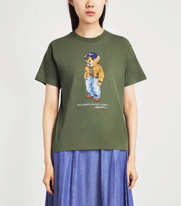 Polo Ralph Lauren Cotton Polo Bear T-shirt