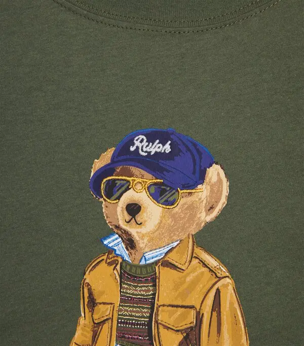 Polo Ralph Lauren Cotton Polo Bear T-shirt