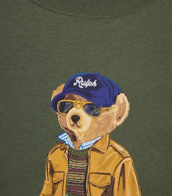 Polo Ralph Lauren Cotton Polo Bear T-shirt - Green