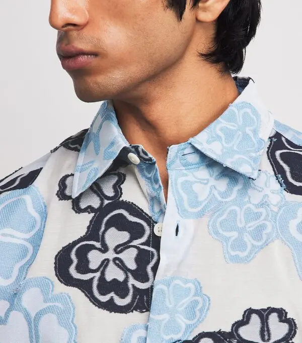 NN.07 Floral Jacquard Freddy Shirt