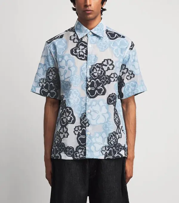 NN.07 Floral Jacquard Freddy Shirt