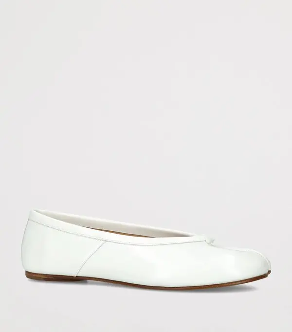 MAISON MARGIELA Leather Tabi Ballet Flats