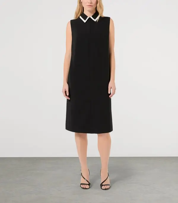 Marina Rinaldi Collared Midi Dress