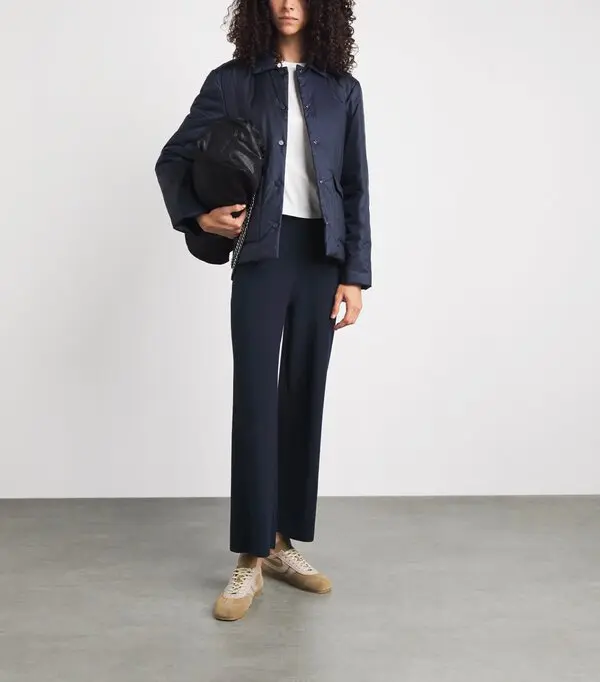 Max Mara Knitted Wide-leg Trousers