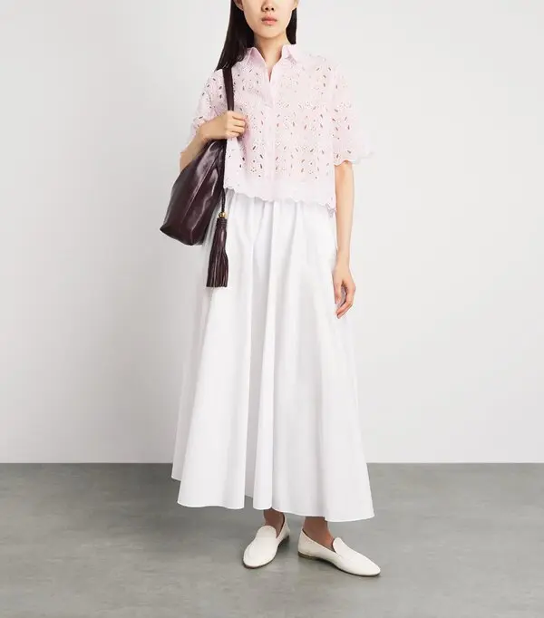 FRAME The Paisley Eyelet Shirt