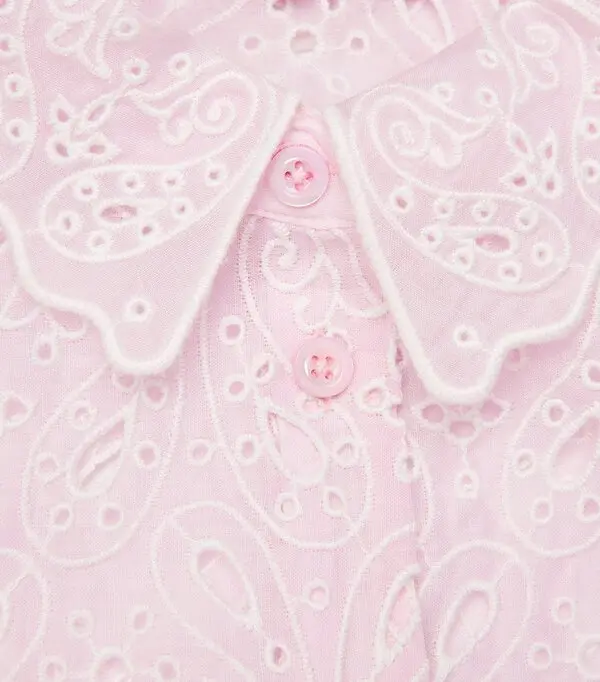 FRAME The Paisley Eyelet Shirt