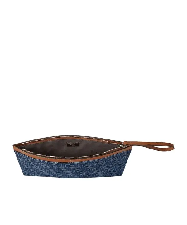 Fendi Ff Medium Flat Pouch