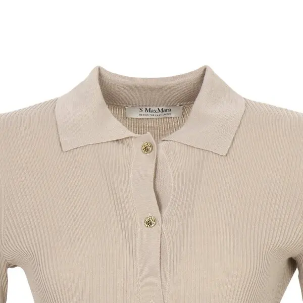 Max Mara Ribbed Button-up Cardigan