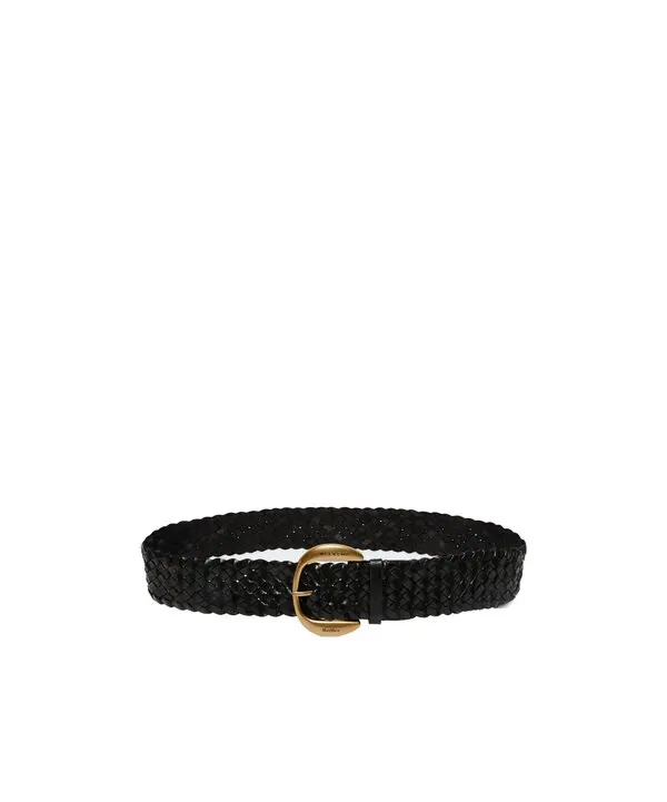 Max Mara Braided Leather Belt