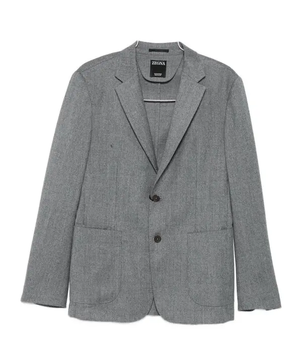 Zegna Long-sleeved Suit Jacket