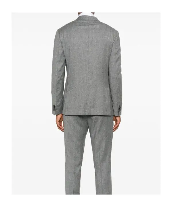 Zegna Long-sleeved Suit Jacket