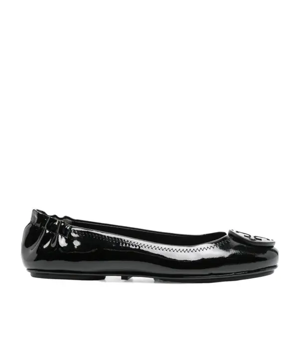 Tory Burch Minnie Travel Ballerina Flat - Black