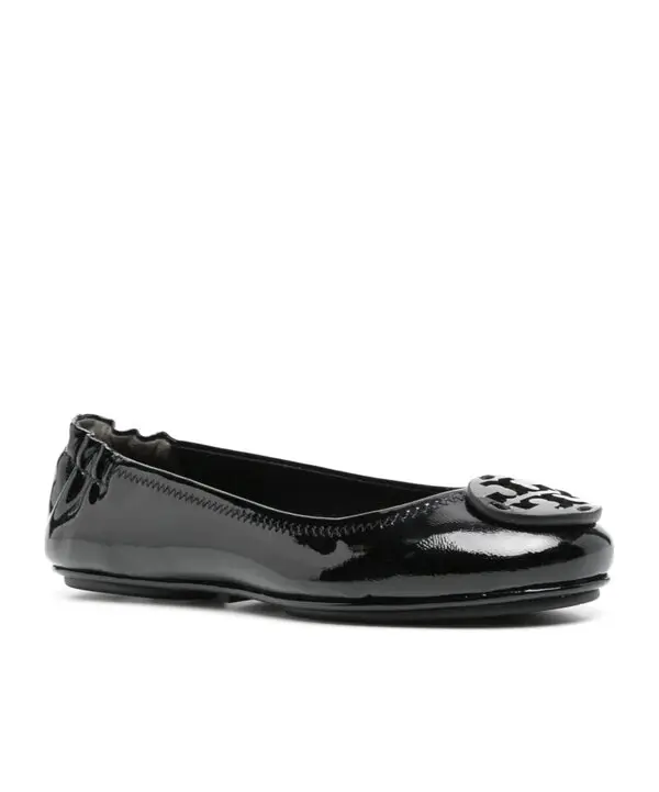 Tory Burch Minnie Travel Ballerina Flat - Black
