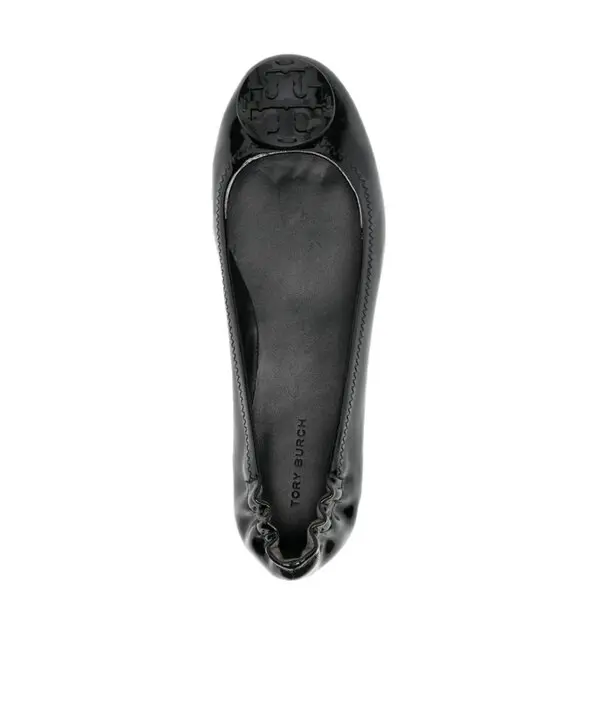 Tory Burch Minnie Travel Ballerina Flat - Black
