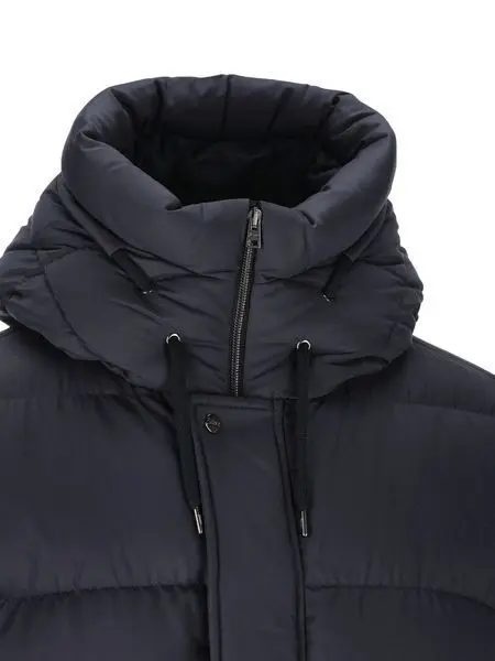 Herno High-neck Hooded Drawstring Puffer Coat