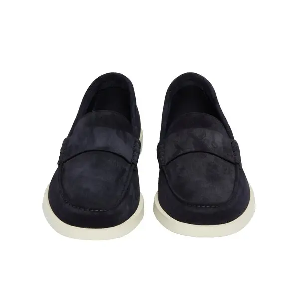 Dior Round Toe Loafers - Black