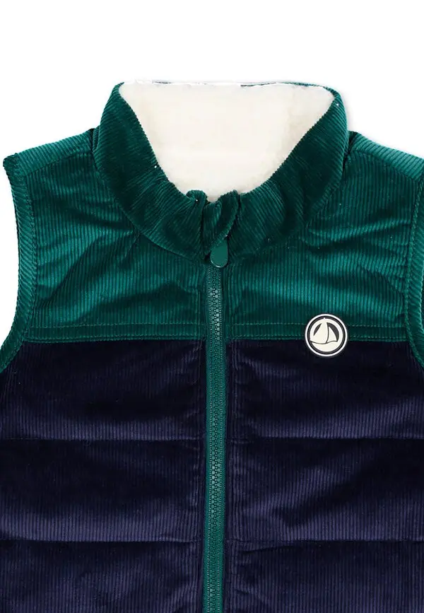 Petit Bateau Corduroy Vest