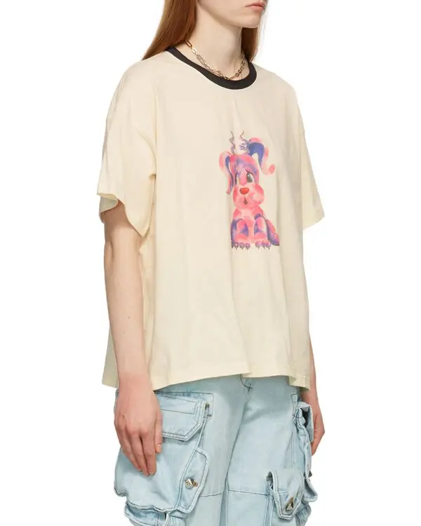 We11Done Printed Crewneck T-shirt