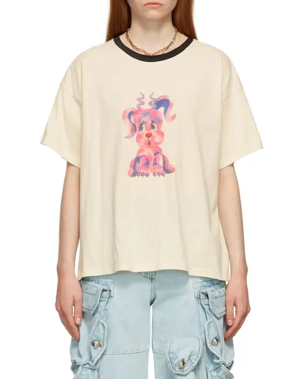 We11Done Printed Crewneck T-shirt