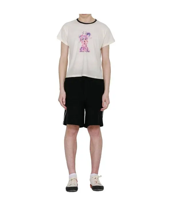 We11Done Printed Crewneck T-shirt