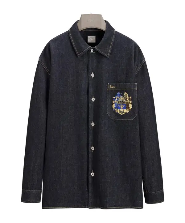 Dior Blason Denim Overshirt - No