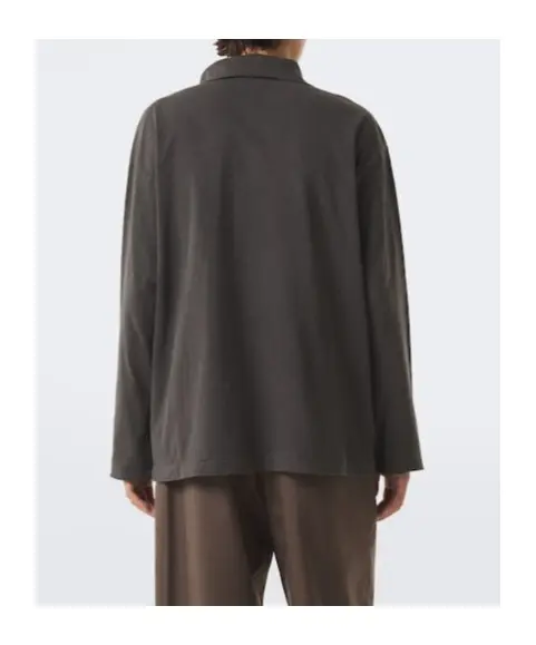 THE ROW Marcielo Cotton Half-zip Top