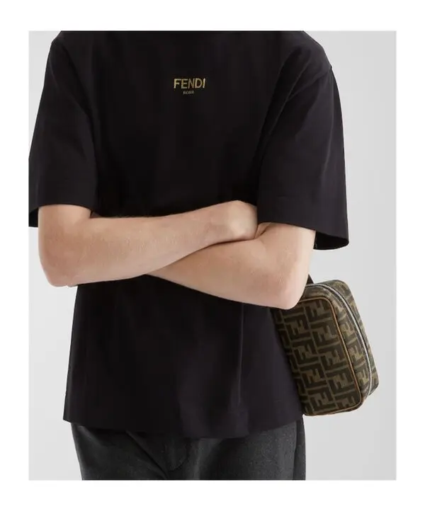 Fendi Ff Jacquard Toiletry Case