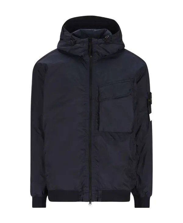 Stone Island Logo-patch Zip-fastening Jacket