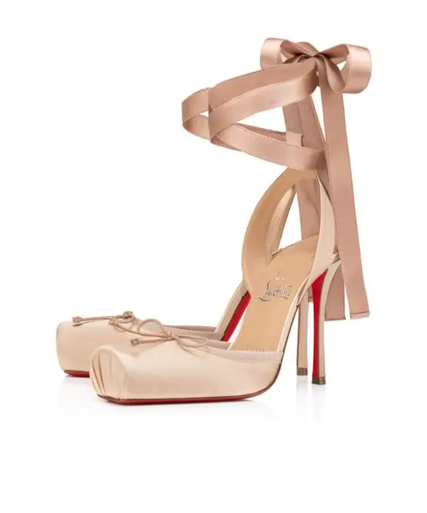 CHRISTIAN LOUBOUTIN Cassia Lace-up Pumps