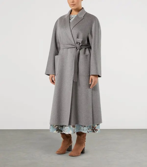 Marina Rinaldi Cashmere Belted Coat