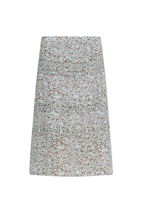 Tory Burch Skirt With Floral Motif - Multicolour