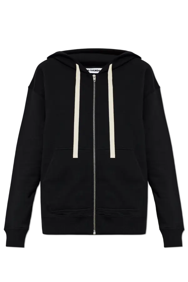 JIL SANDER Hoodie - Black