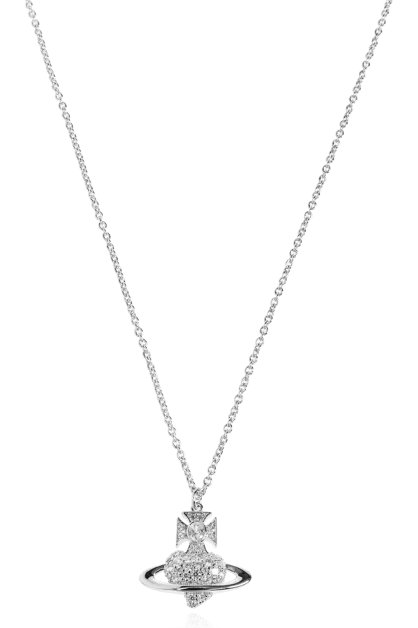 VIVIENNE WESTWOOD Necklace With A Pendant - Silver