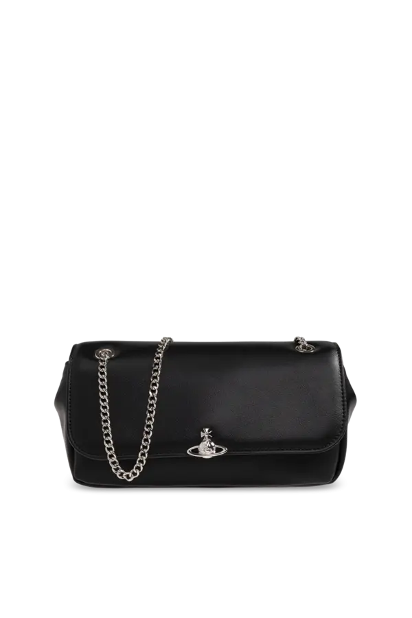 VIVIENNE WESTWOOD Bag With Applique - Black