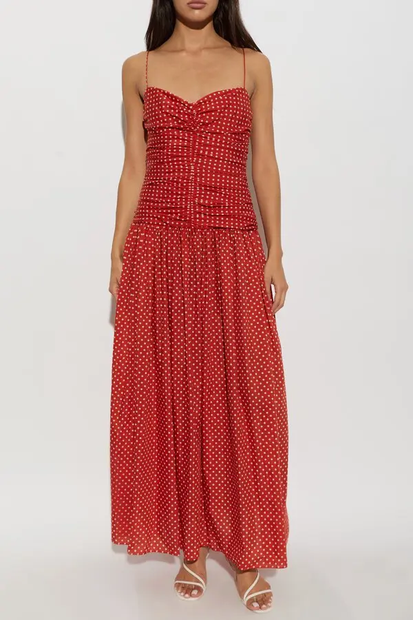 Matteau Dress With Polka Dot Pattern