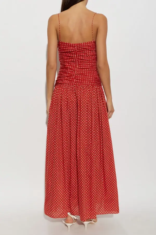 Matteau Dress With Polka Dot Pattern