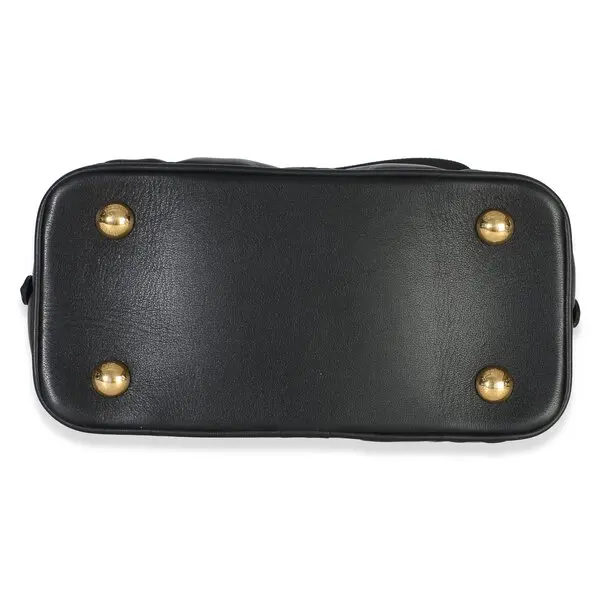 LOUIS VUITTON Bubblegram Calfskin Alma Bb Top Handle Bag