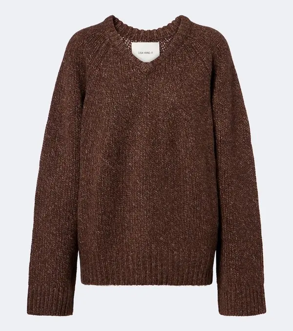 LISA YANG Cashmere V-neck Sweater