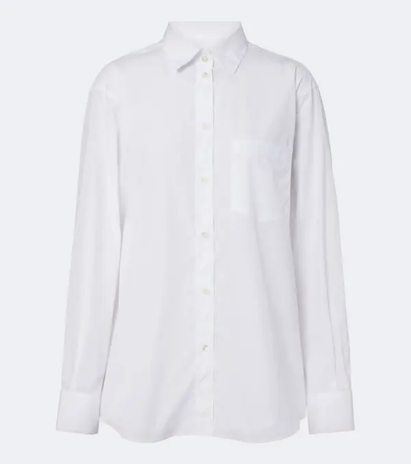 RÓHE Cotton Poplin Shirt - White