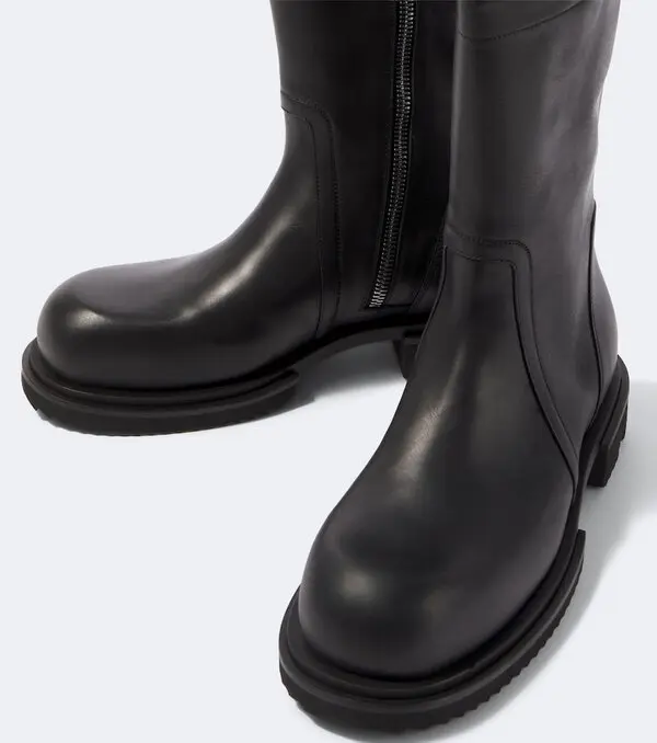 Rick Owens Creeper Gabe Leather Boots
