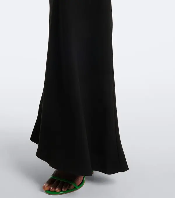 Roland Mouret Embellished Cape Gown