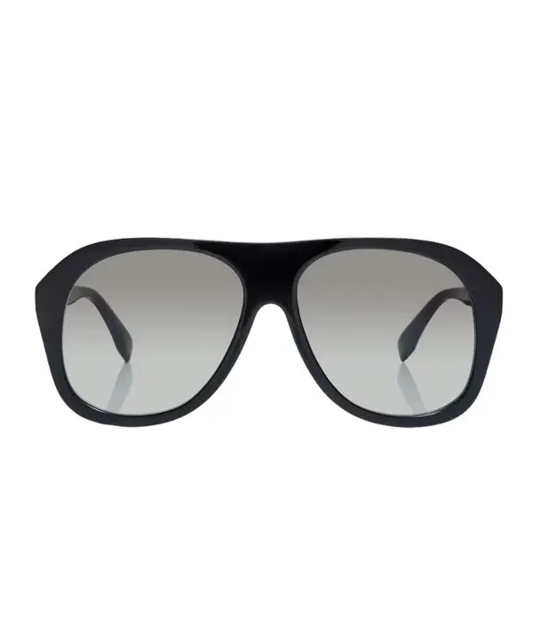 Fendi Baguette Aviator Sunglasses - Black
