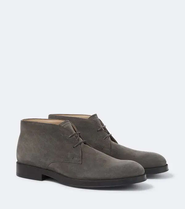 TOD'S Suede Desert Boots - Brown
