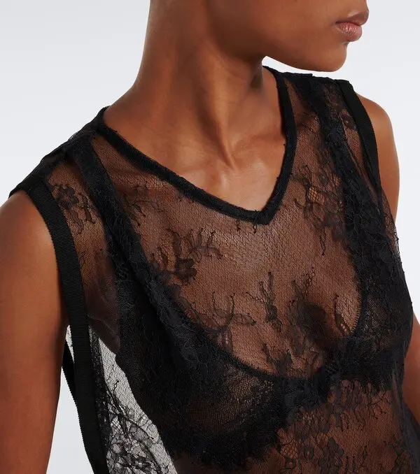 SIR. Ingrid Sheer Lace Top